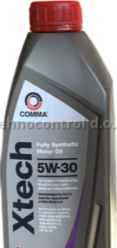 Motorno ulje 5W30 X-tech COMMA(1/1) - Tehnocontrol - Rezervni delovi i ...
