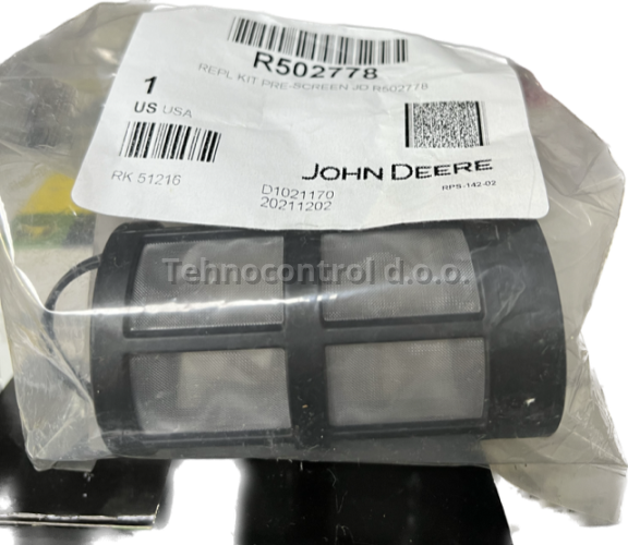 R502778 Filter goriva - Tehnocontrol - Rezervni delovi i oprema za ...